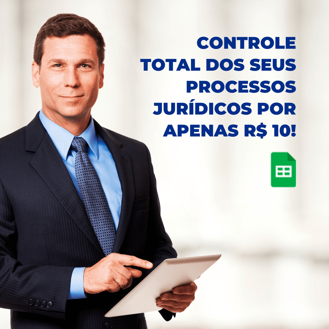 Planilha Google de Controle de Processos – Terra Digital